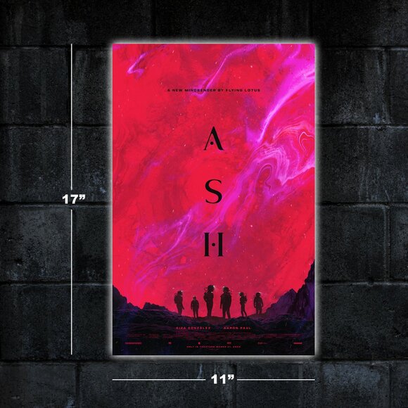 Art | Ash 225 Horror Movie Poster 11x17 Film Art Print Merch Flying ...
